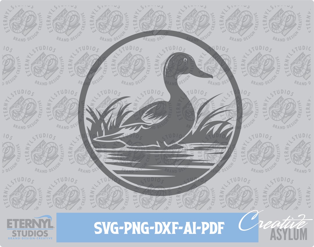 Mallard Duck SVG PNG: Wildlife Cut File (digital Download) - Etsy