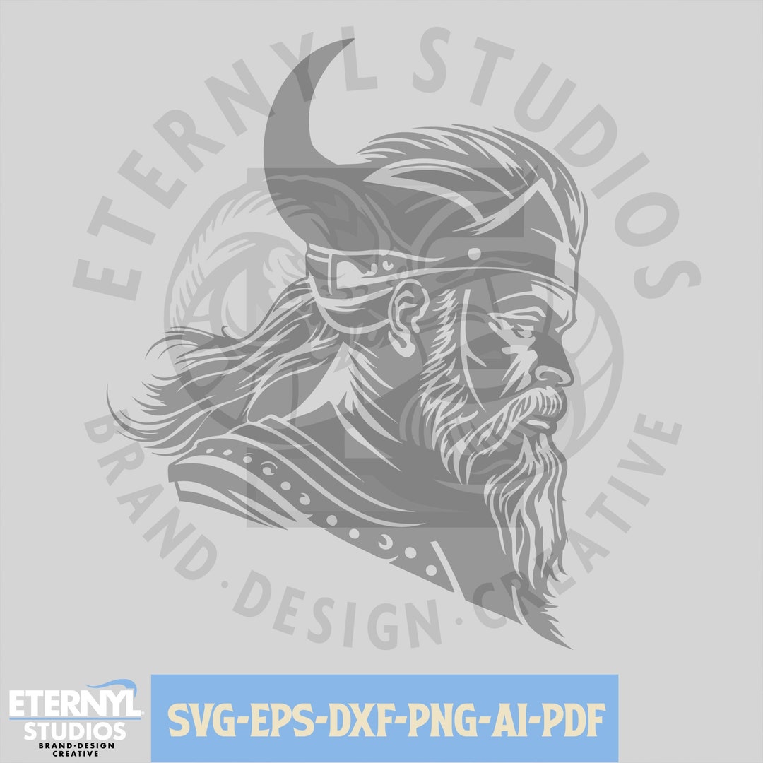 Viking SVG PNG, Instant Download, Nords, Northmen, Viking Head, School ...