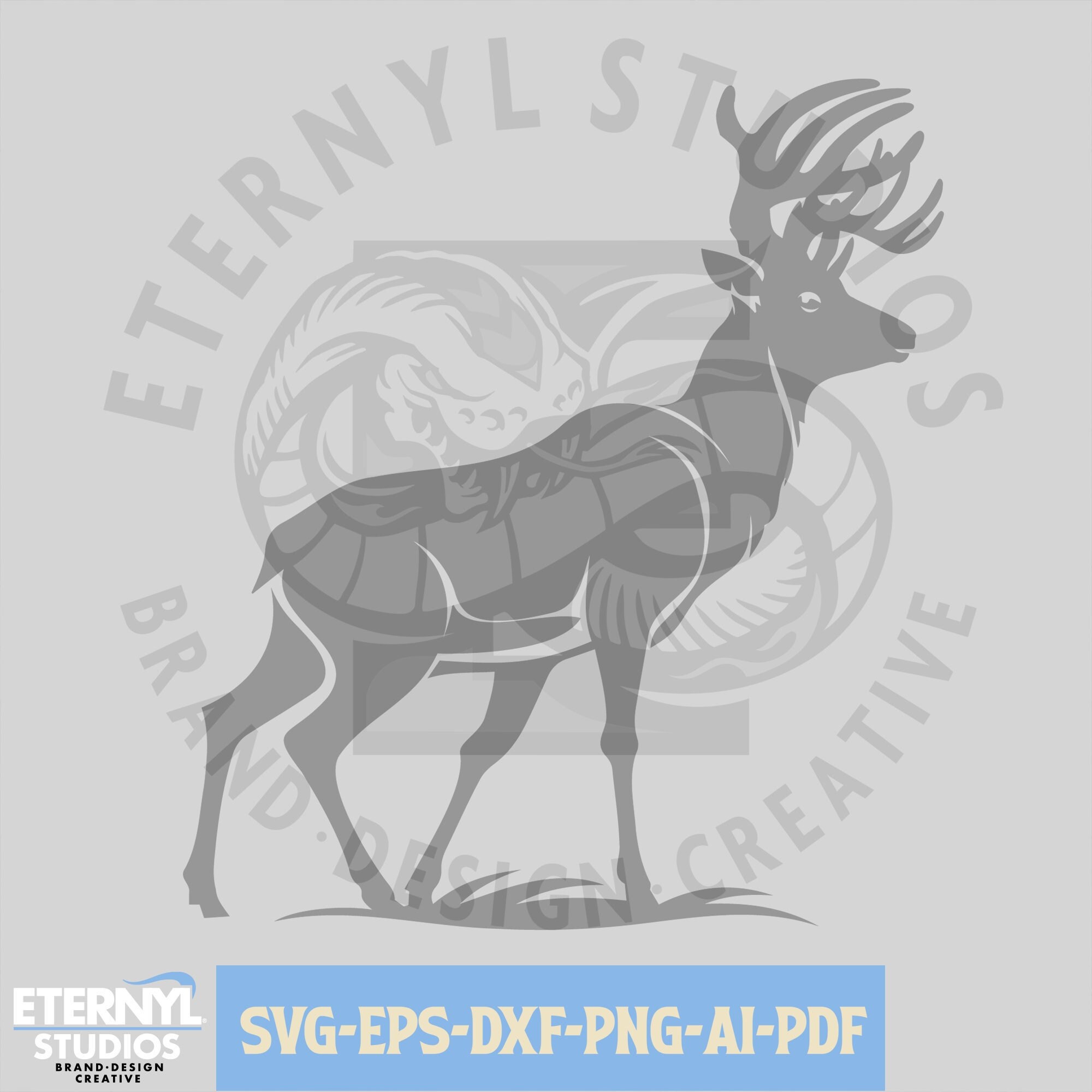 Buck SVG PNG Big Buck Big Rack Svg Whitetail Svg Hunting - Etsy