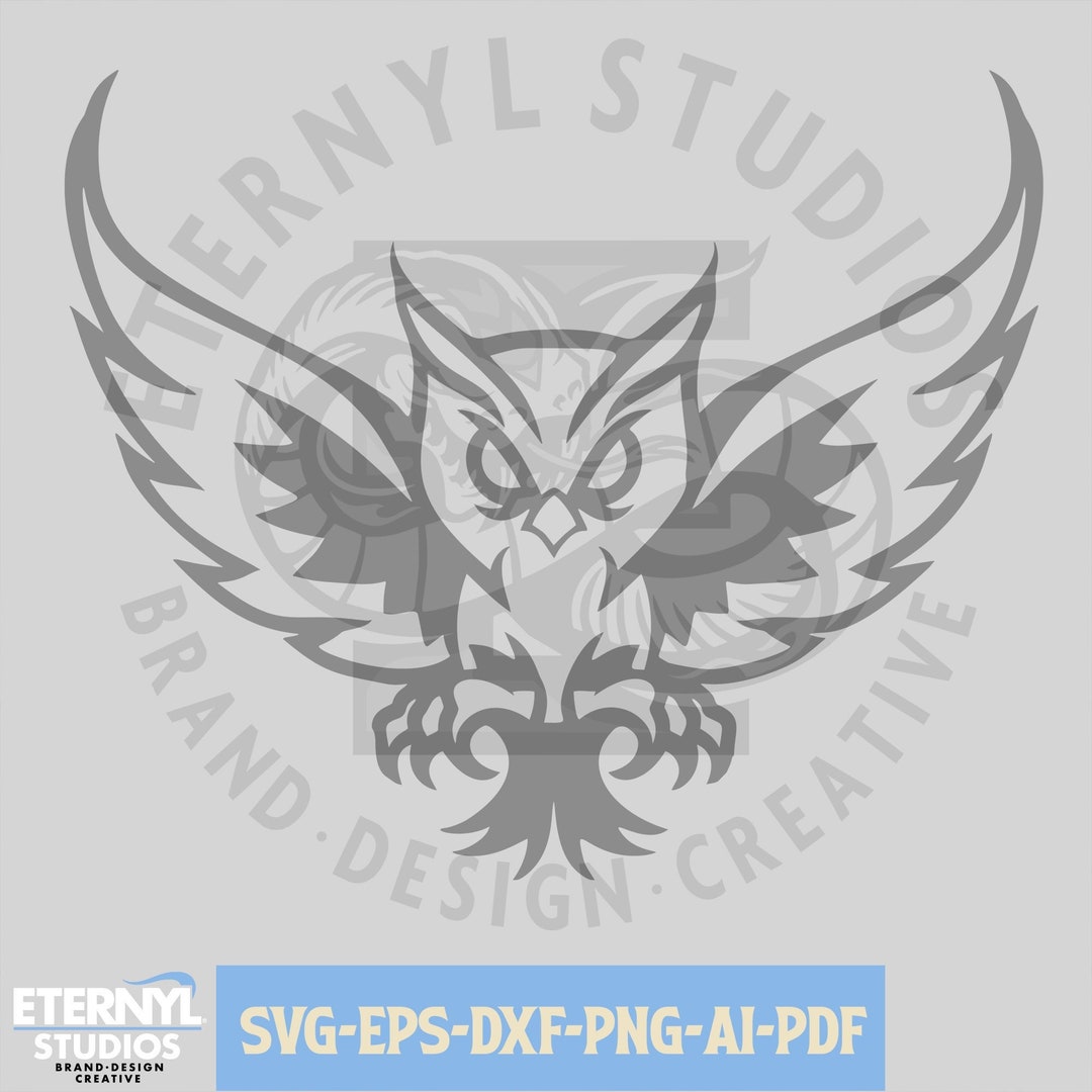 Spooky Halloween Owl SVG: Cut Files, Clipart (digital Download) - Etsy