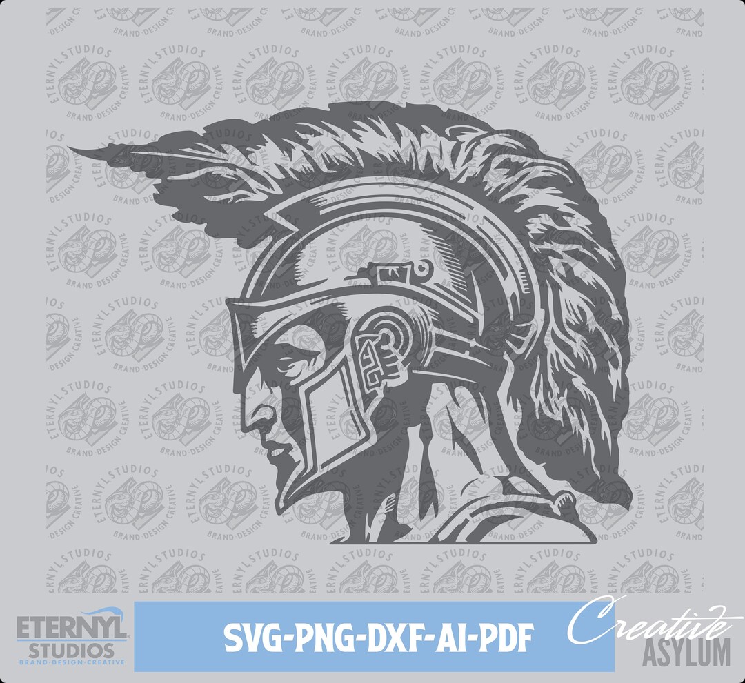 Spartan SVG PNG, Digital Download, Trojan, Spartan Logo, Spartan ...
