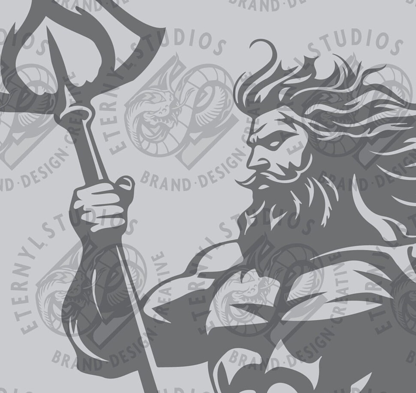 Merman SVG PNG Atlantis SVG Instant Download Neptune - Etsy UK