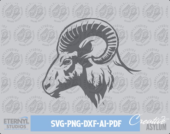 Bighorn Ram Logo Ram Mascot Logo Vector Images (over 2,200)