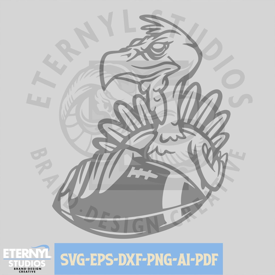 Football Turkey Svg, Grumpy Turkey, Turkey Svg, Happy Turkey ...