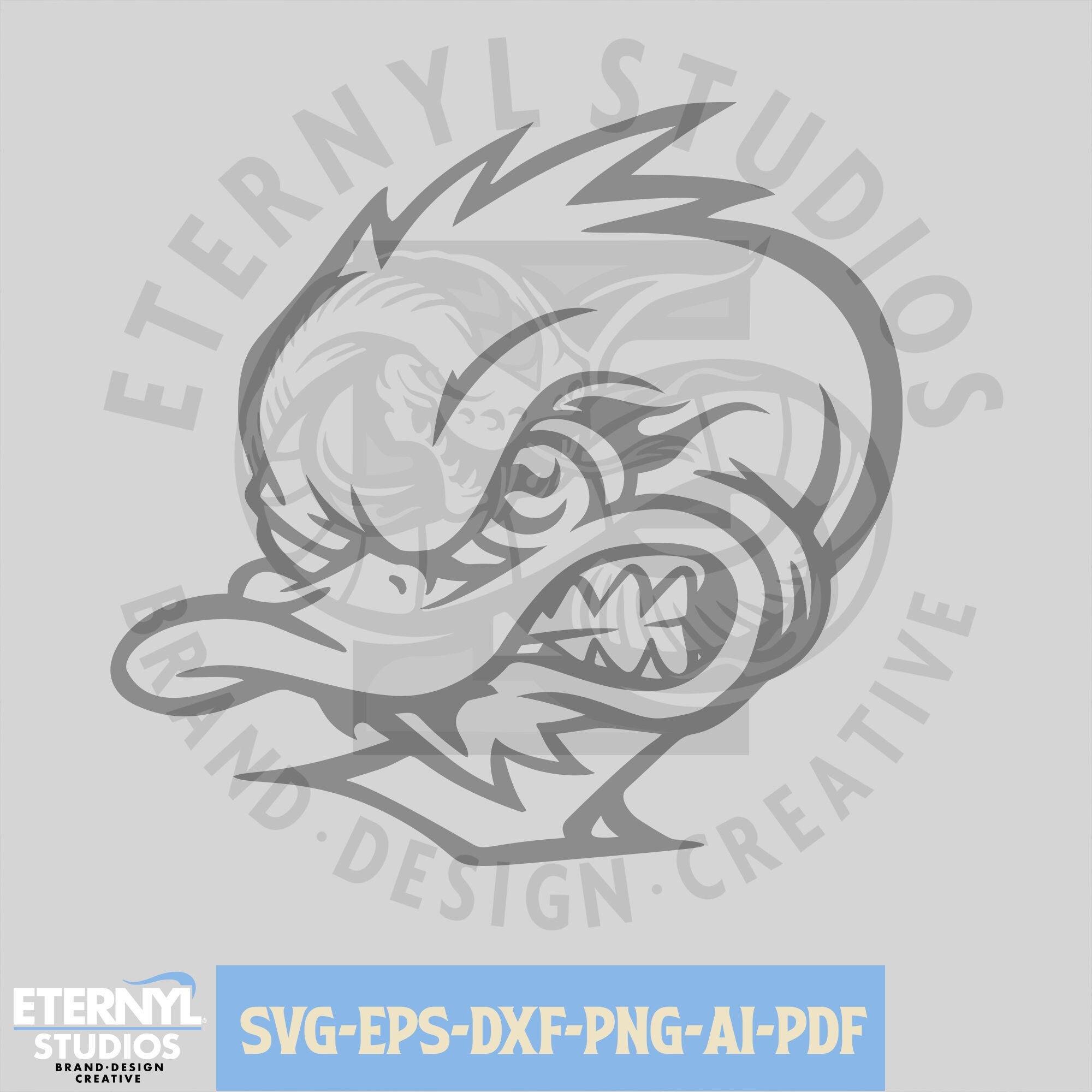 Ducks Mascot SVG PNG Mallards School Mascot Football - Etsy