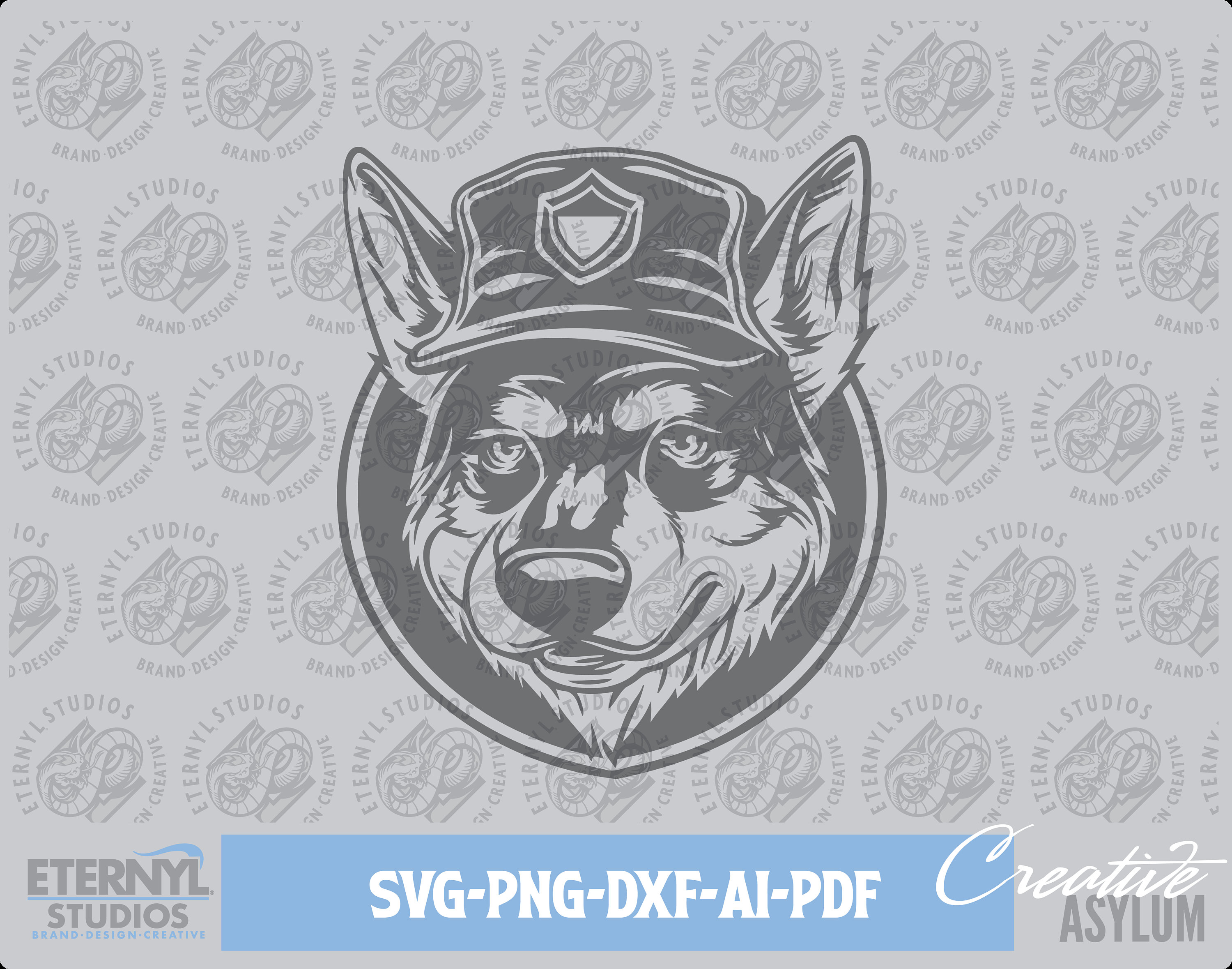 K-9 Unit SVG PNG, Police Dog, German Shepard, K-9 Unit, K9, Officer ...