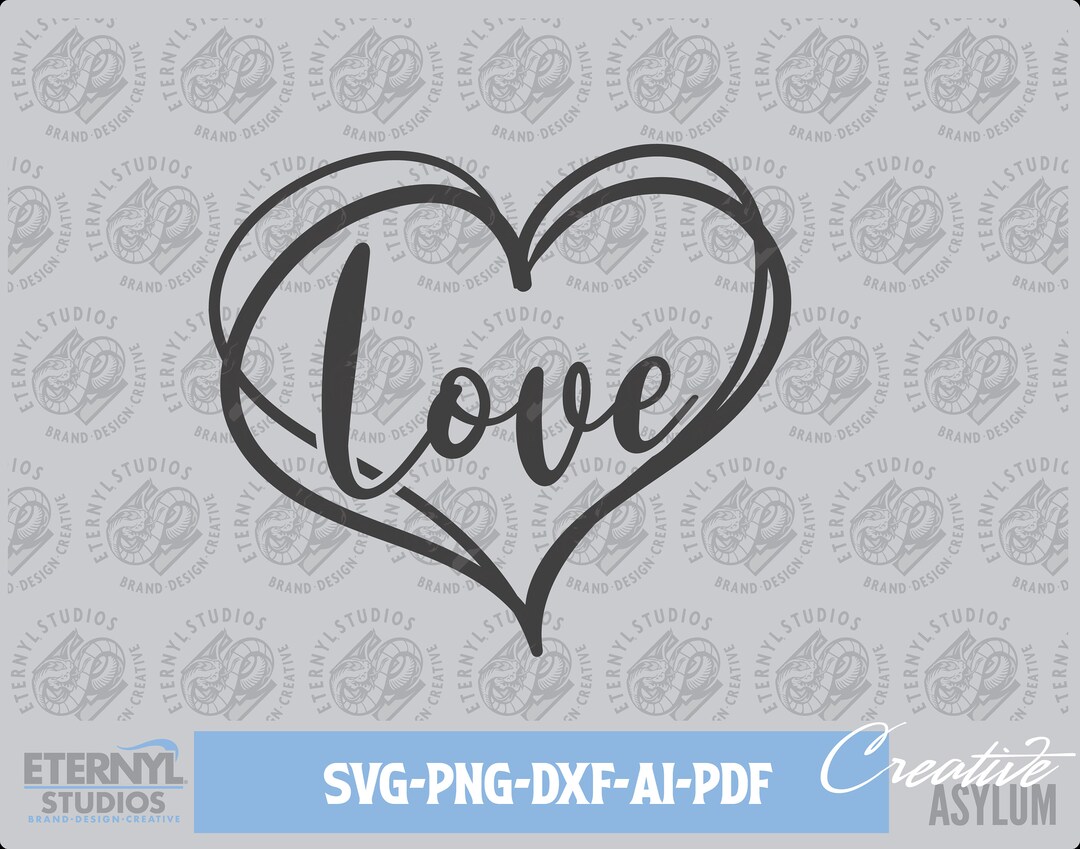 Love SVG PNG, Instant Digital Download, Heart, Love Heart, Sayings ...
