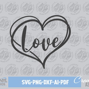 Love SVG PNG, Instant Digital Download, Heart, Love Heart, Sayings ...
