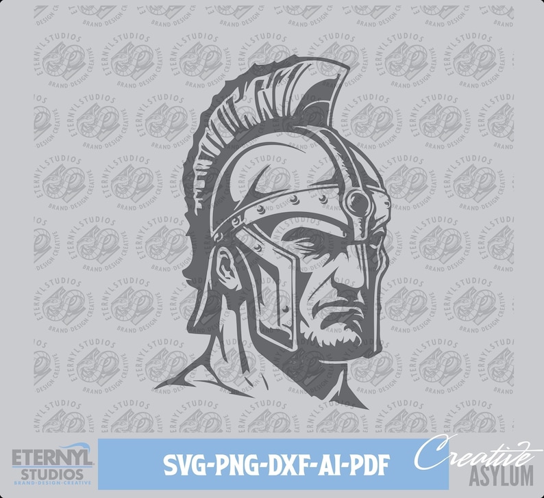 Spartan SVG PNG Digital Download Trojan Spartan Logo - Etsy