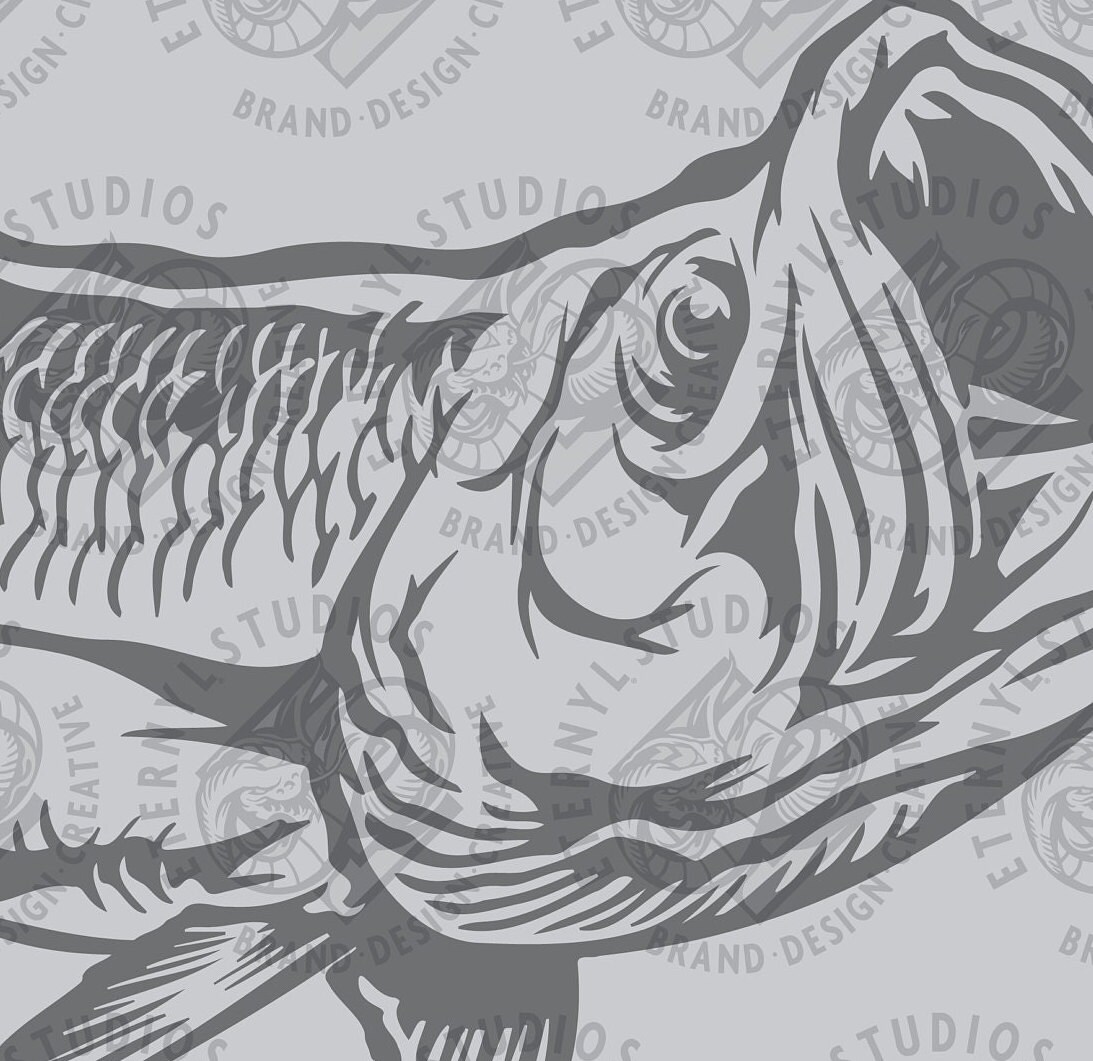 Tarpon SVG PNG Tarpon SVG Instant Download Silver king - Etsy España