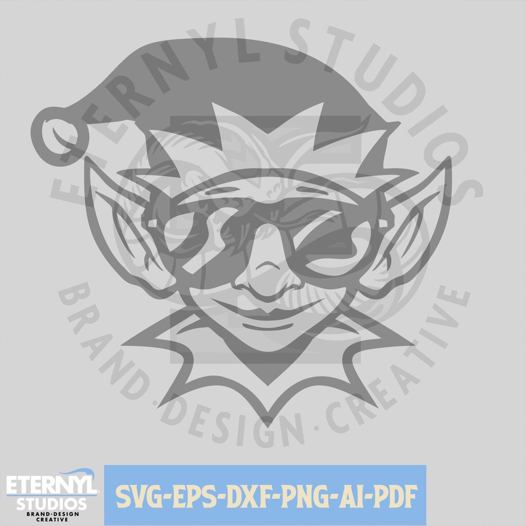 Cool Elf Svg, Christmas Elf Svg, Elf, Christmas SVG, Christmas Clipart ...