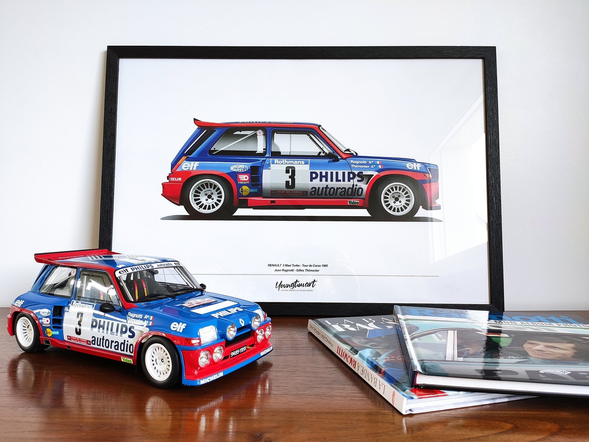 Decorative Poster Renault 5 Maxi Turbo Ragnotti Tour De Corse 85 - Etsy
