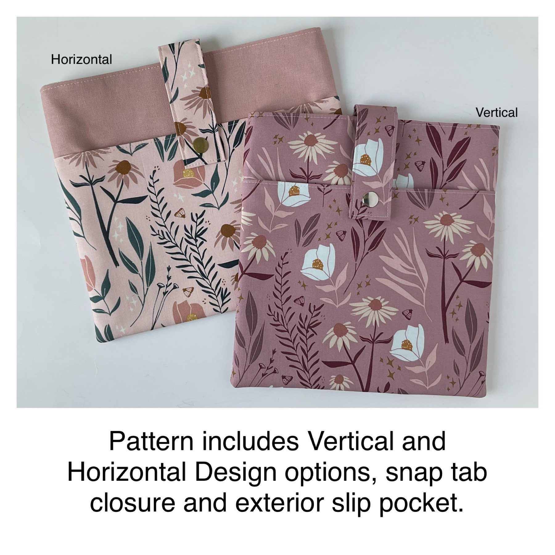 Planner Sleeve PDF Sewing Pattern - Daisy Planner Sleeve - Planner ...