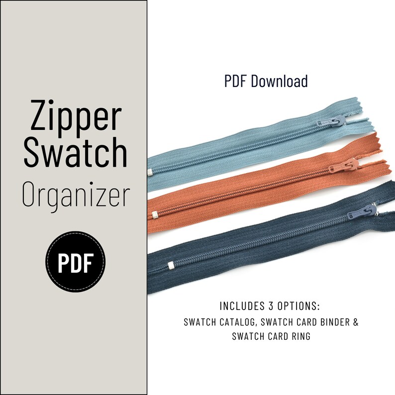 BUNDLE PDF Printable - Project Planner - Fabric Swatch Organizer ...