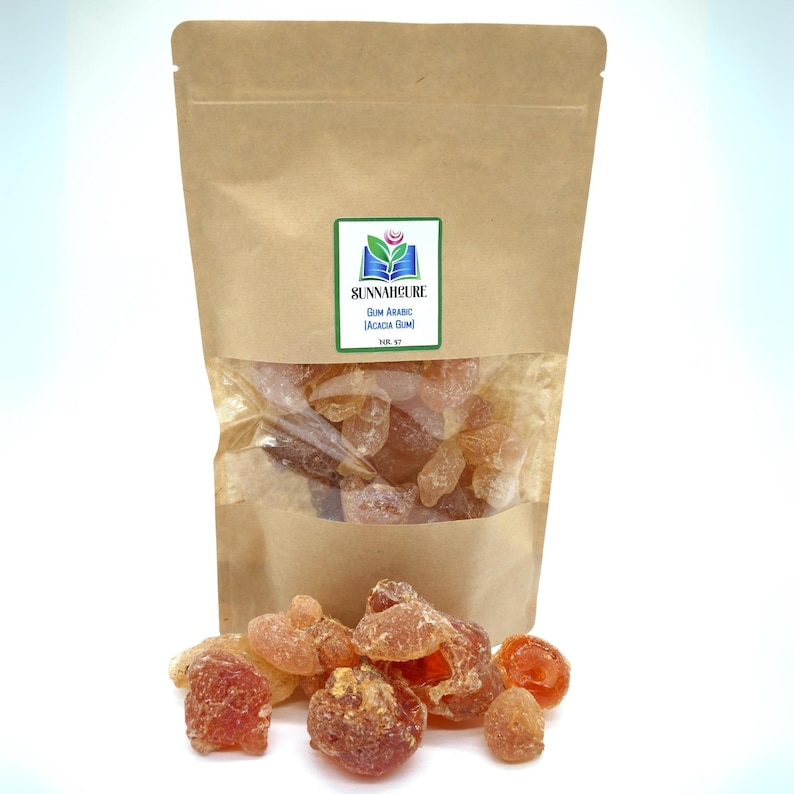 Gum Arabic, Acacia Gum, Gum Gar Goond Thickener, Raw, Natural - Etsy
