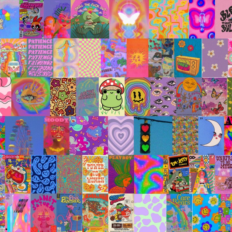 Indie Wall Collage - Etsy