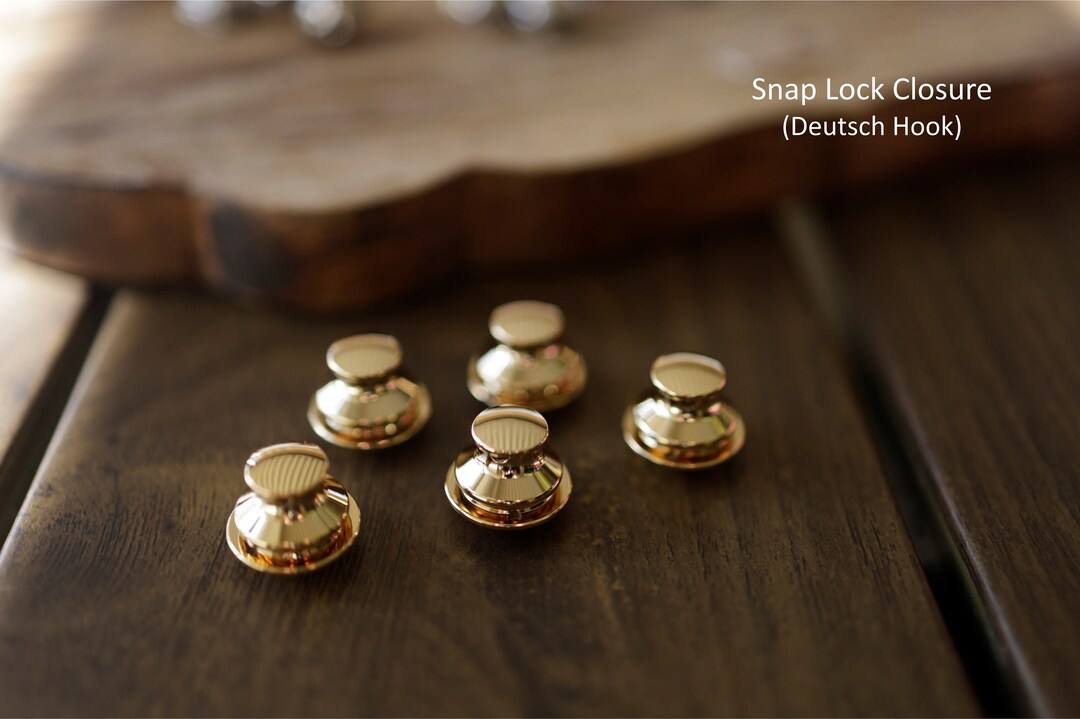 Snap Lock Closure for Bag Purse Leather Craft, Snap Button Fasteners ...