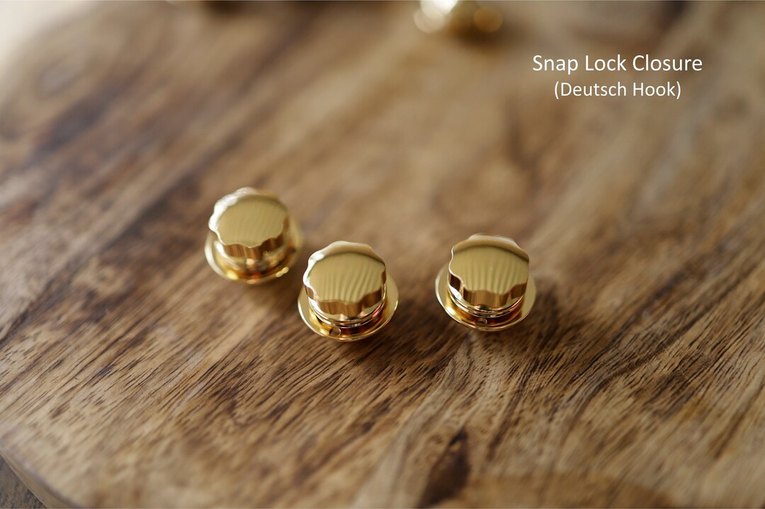 Snap Lock Closure for Bag Purse Leather Craft, Snap Button Fasteners ...