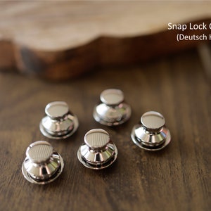 Snap Lock Closure for Bag Purse Leather Craft, Deutsch Hook,snap Button ...