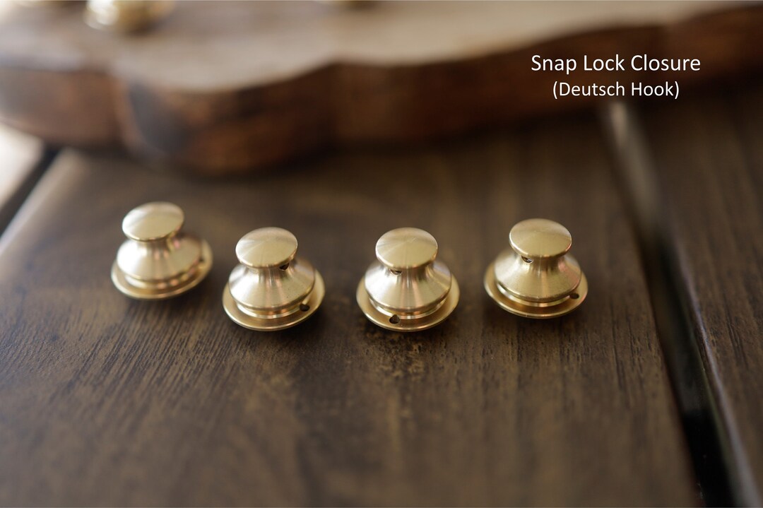 Snap Lock Closure for Bag Purse Leather Craft, Deutsch Hook,snap Button ...