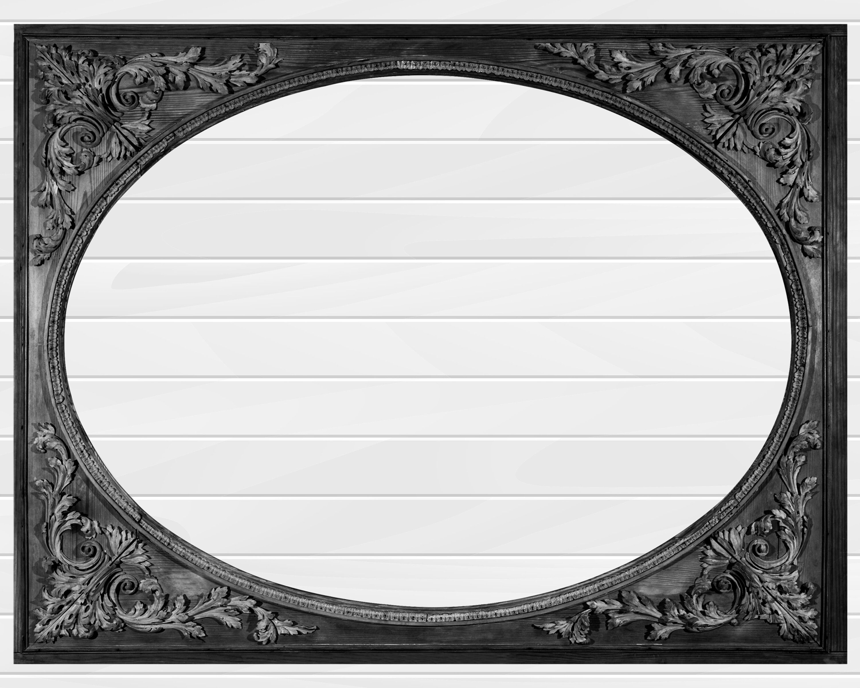 Vintage Picture Frame Clipart Black Frame PNG Ornate - Etsy