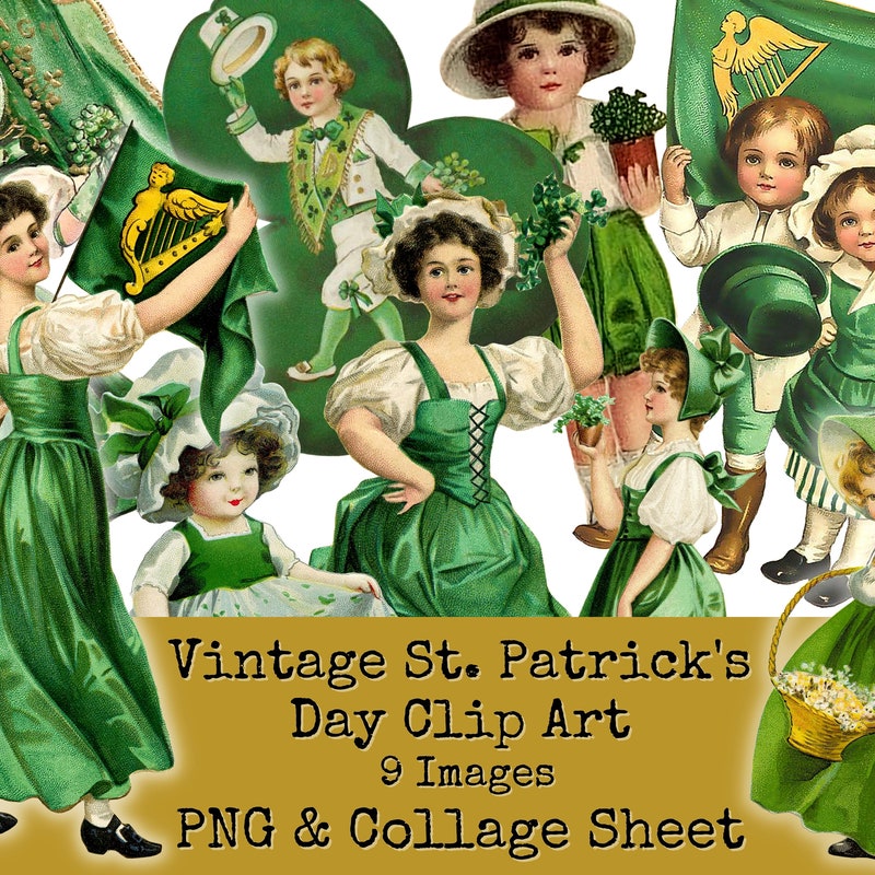 St Patricks Clip Art - Etsy