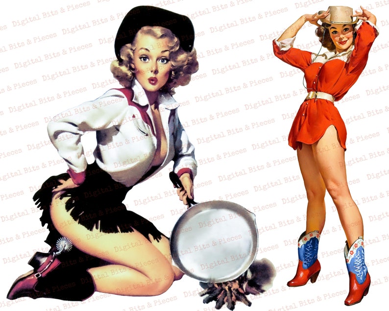 Retro Cowgirl Clipart and Collage Sheet Pin up PNG Fussy - Etsy Retro Cowgirl Clipart and Collage Sheet Pin up PNG Fussy - Etsy
