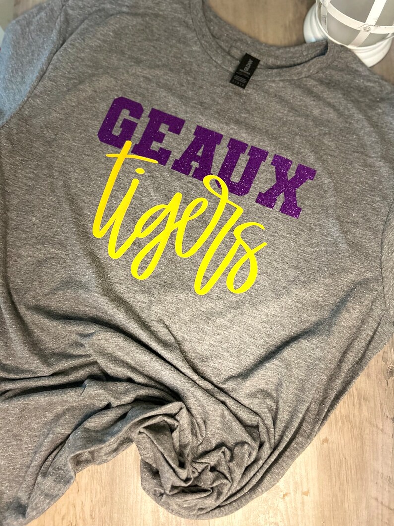LSU Geaux Tiger T-shirt, LSU Baseball, Lsu Basketball, Lsu Football ...