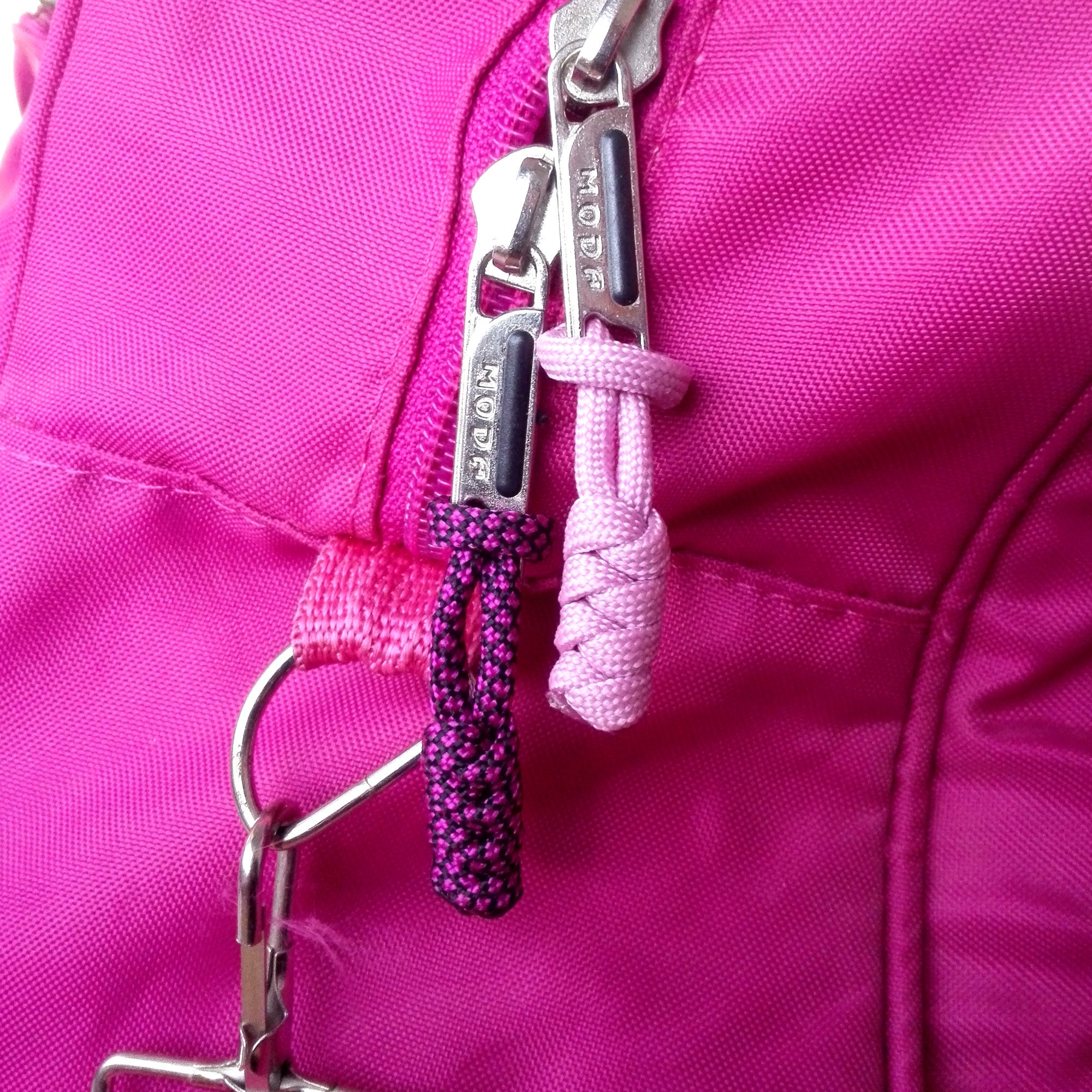 Set of 5 in 31 Colours, Custom Zipper Pull, Paracord Dimond Zipper Pull ...