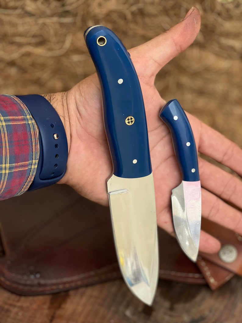 Handcrafted Hunting Knife-custom Knife-stainless Steel Knife - Etsy