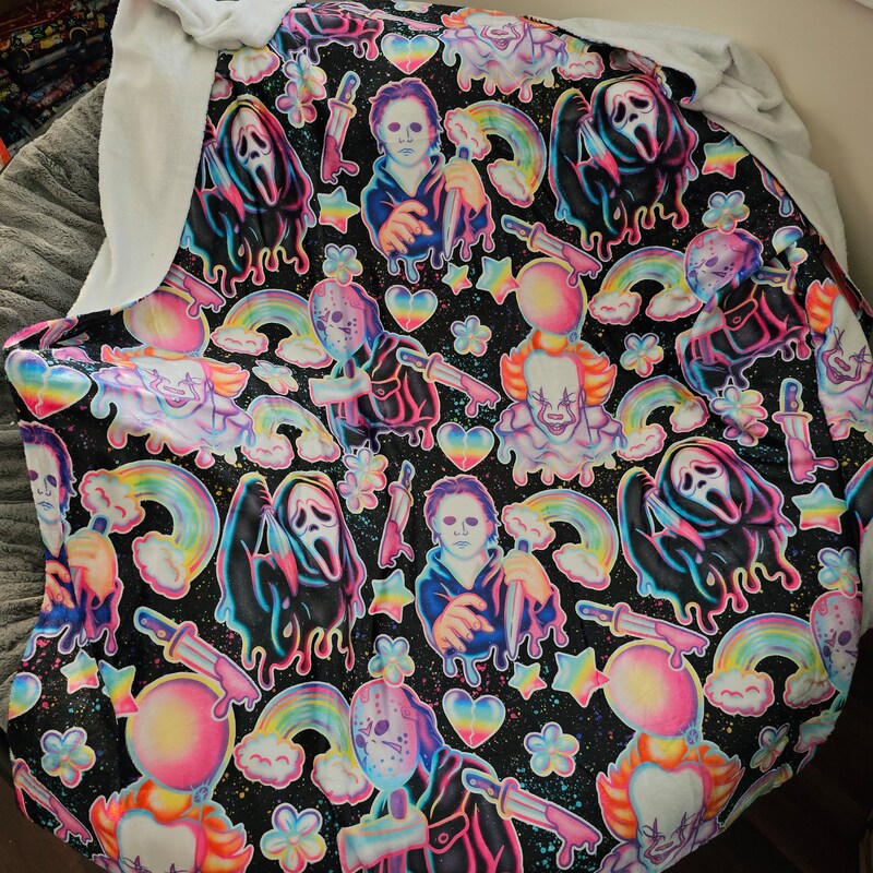 Horror Blanket - Etsy