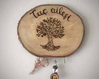 Wood Burning Family Tree - Etsy