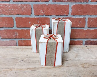 Wood Present Decor - Etsy