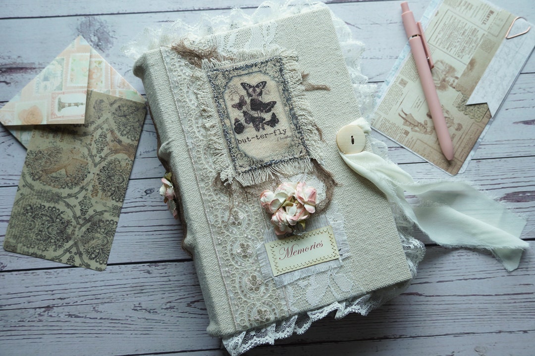 Vintage Chic Junk Journal Memories Junk Journal Junk - Etsy