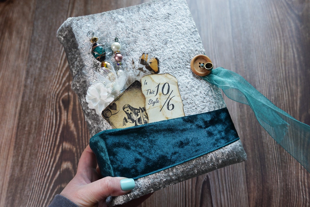 Silver Mad Hatter Inspired Journal, Mad Hatter, Alice in Wonderland ...