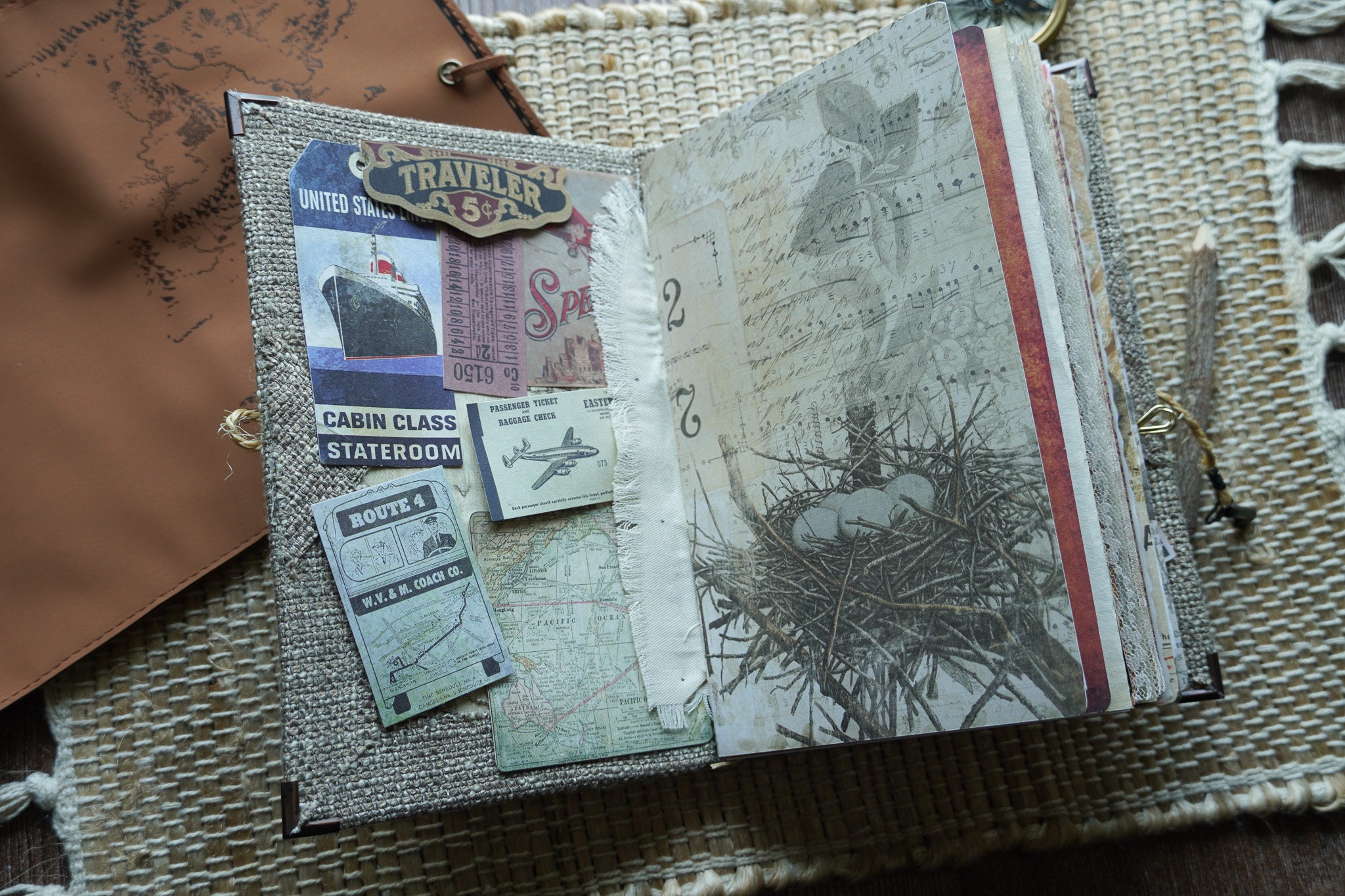 Travel Junk Journal, Expedition Junk Journal, Junk Journal, Journal ...