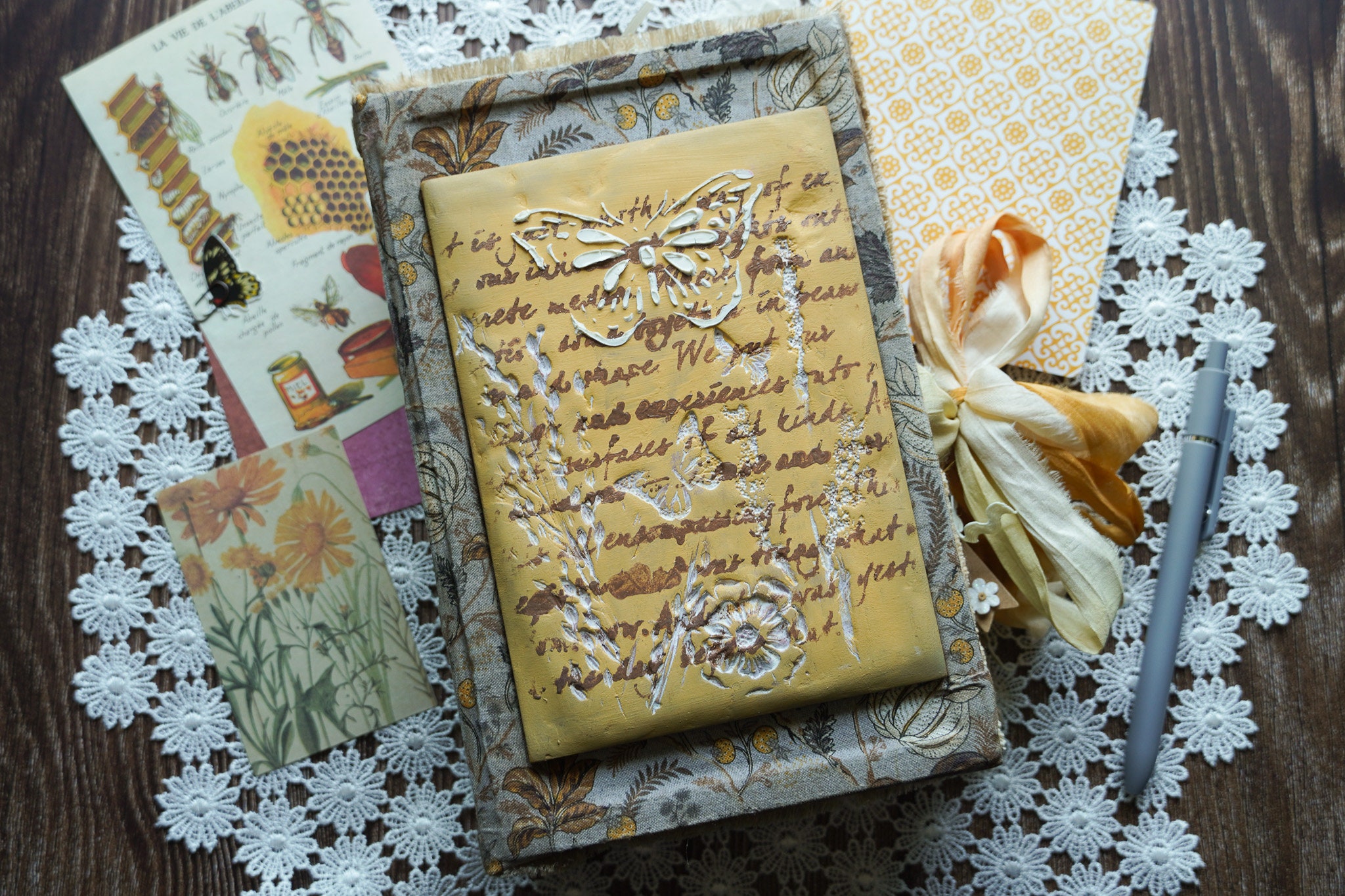 Butterfly Junk Journal, Junk Journal, Journal, Scrapbook, Ephemera ...