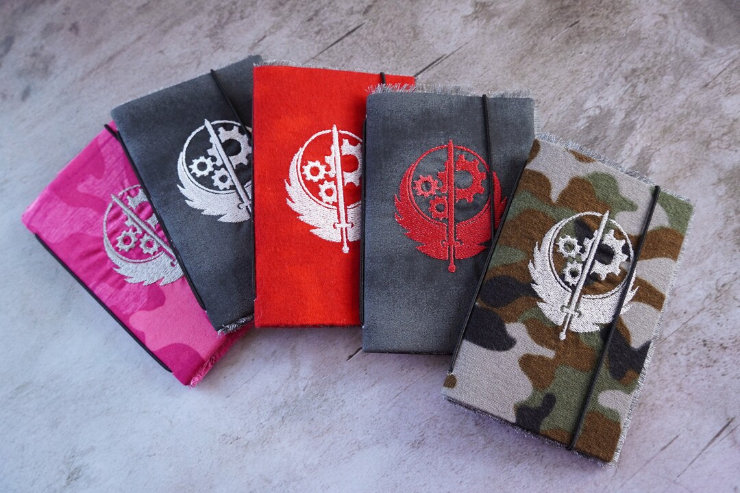 Fallout Brotherhood If Steel Mini Traveler's Journal, Mini Fallout ...