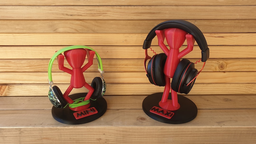 Humanoid Headphone Holder (mini), Headphone Stand, Unique Headphone ...