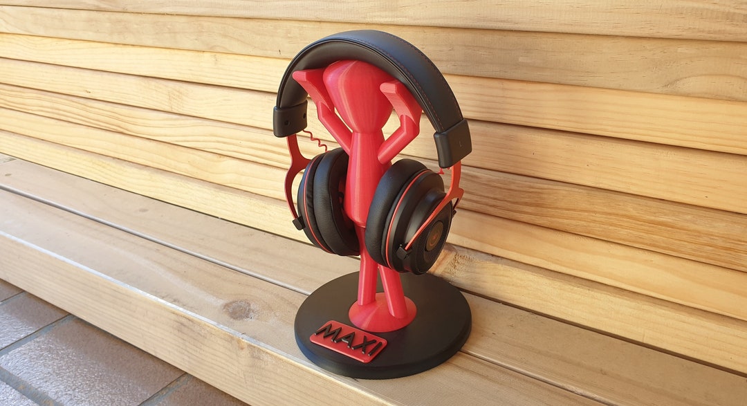 Humanoid Headphone Holder (maxi), Headphone Stand, Unique Headphone ...