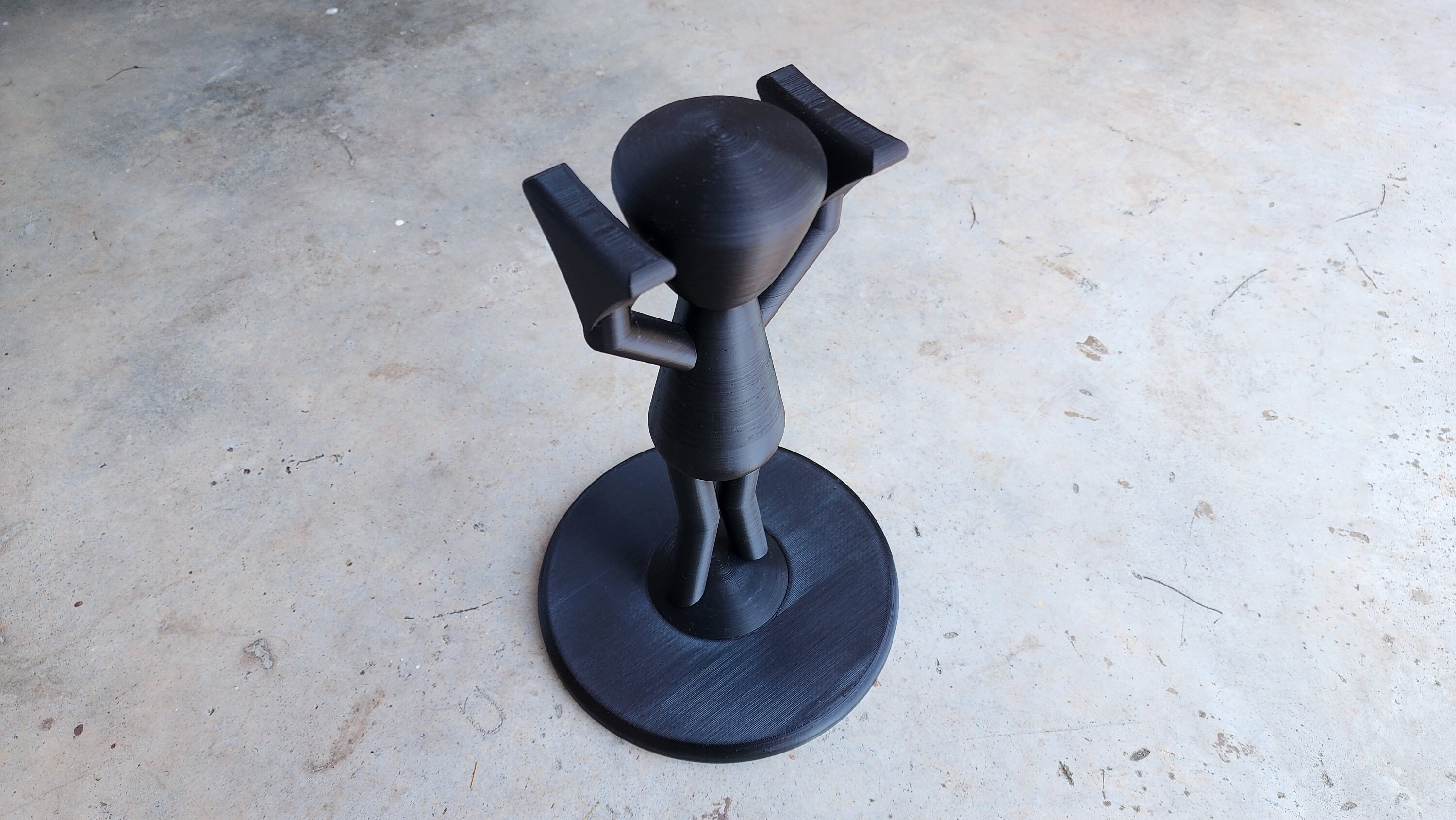 Humanoid Headphone Holder (maxi), Headphone Stand, Unique Headphone ...