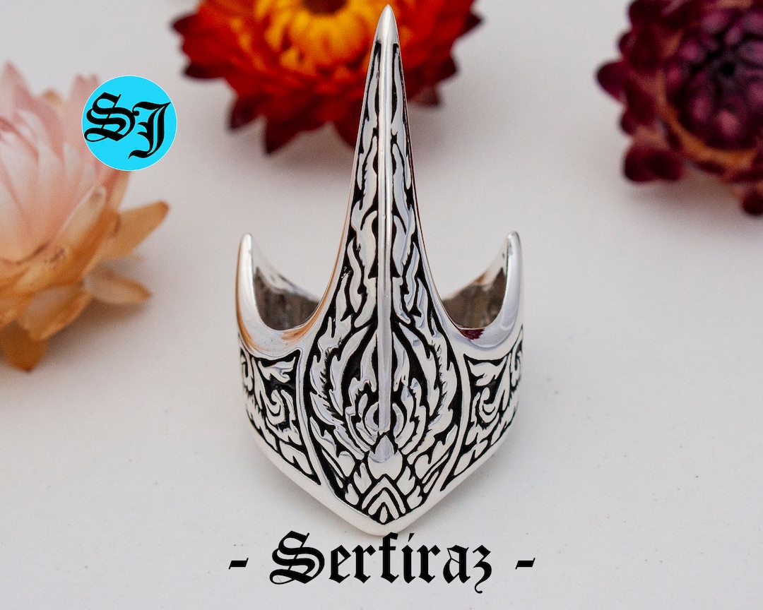 Sterling Silver Eagle Claw Ring: Gothic Dragon Ring for Men - Etsy