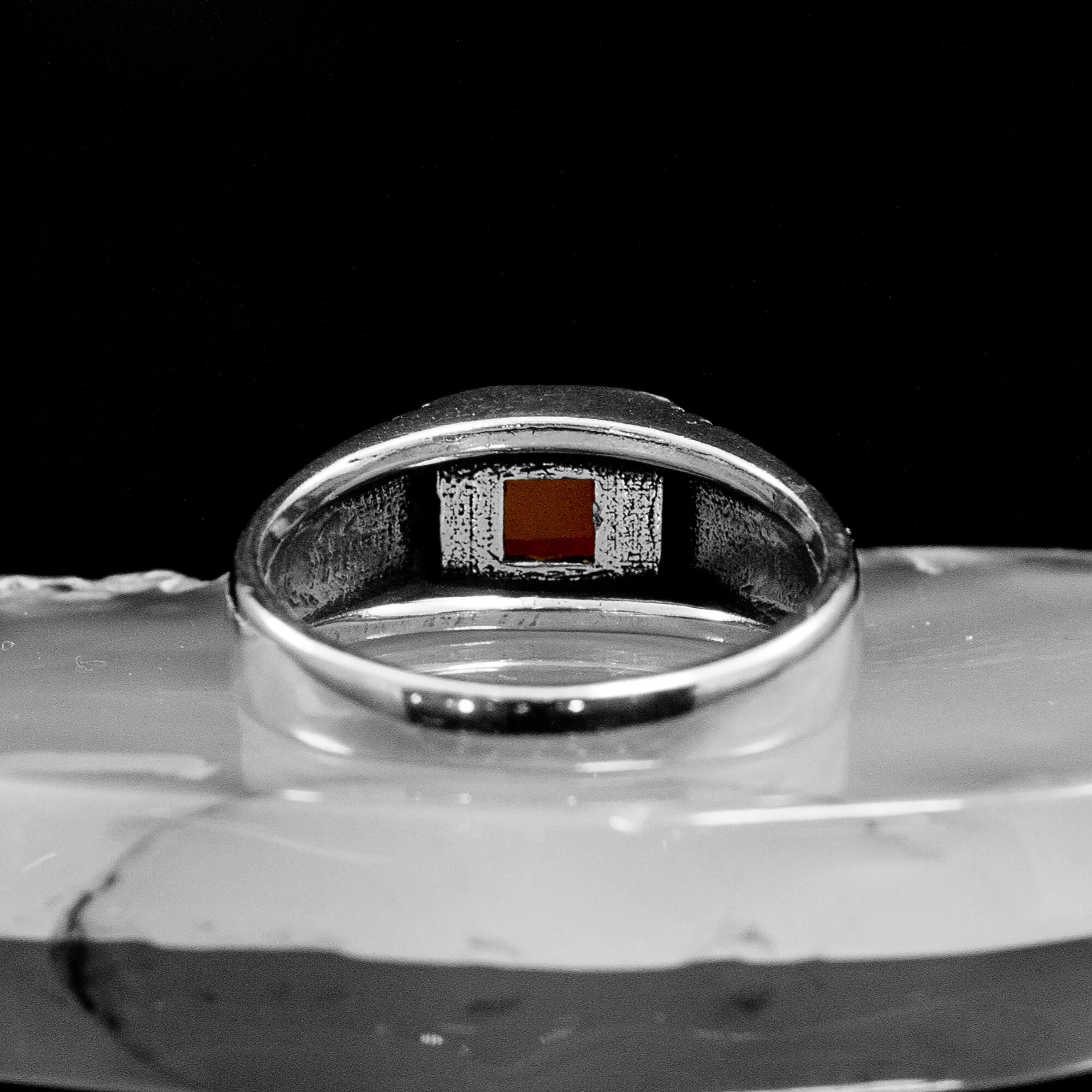 925K Silver Agate Stone Ring, Handmade Men Ring, Gemstone Rings ...