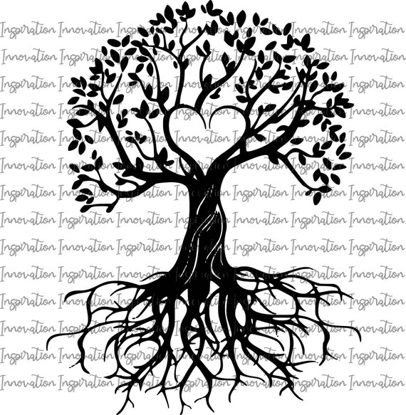 Tree of Hearts SVG File - Etsy