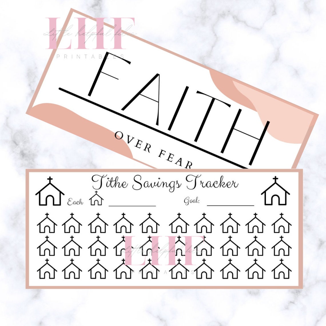 A6 Tithe Tracker Tithe Sinking Fund Tithe and Giving | Etsy Canada