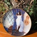 Collectable Siamese Cat Plate ' Statuesque', by Daphne Baxter. Limited ...