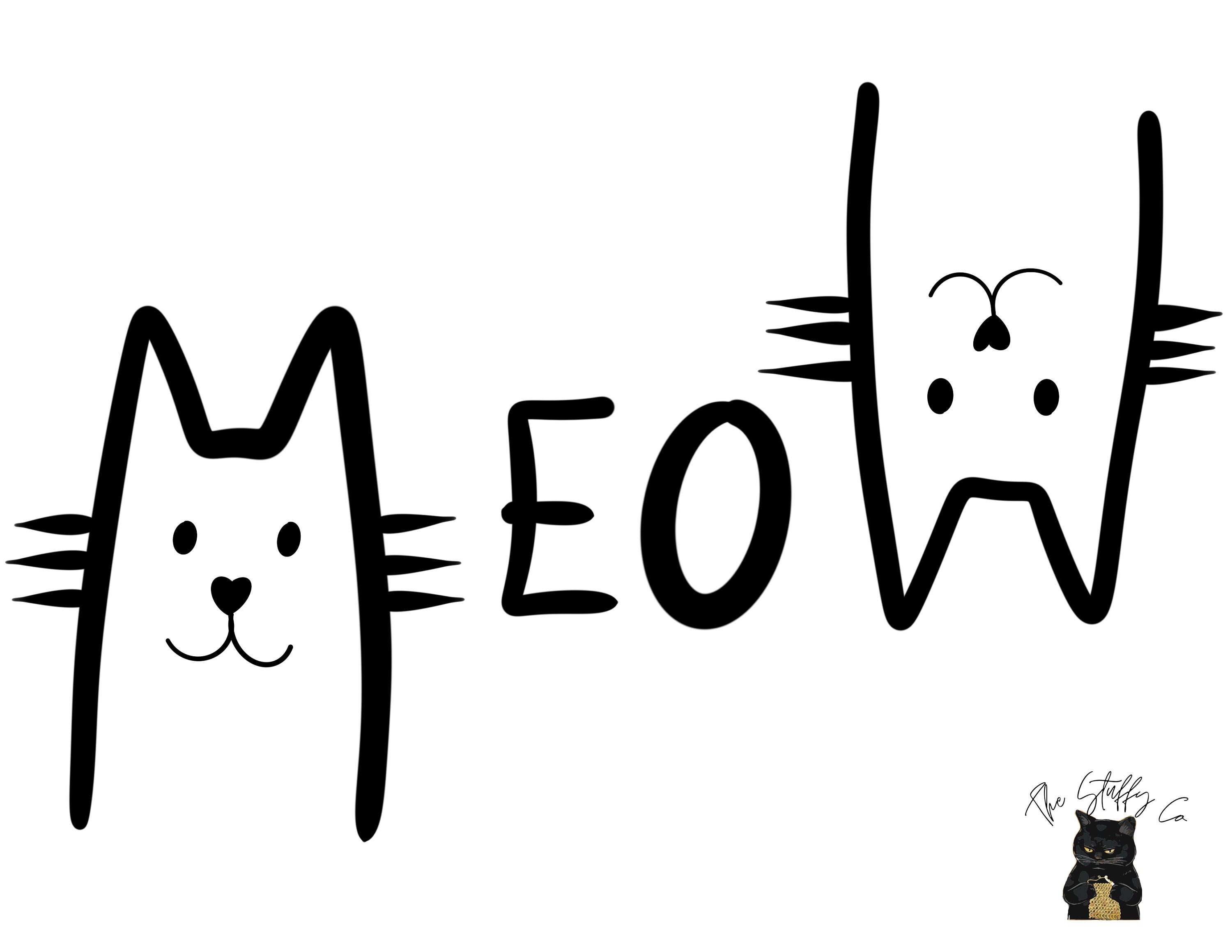 Cat Png, Meow Png, Cute Cat Png, Shirt Png, Cat Sublimation Design ...