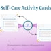 Printable Self-care Card Deck Self-care Activity Cards Self-care Tips ...