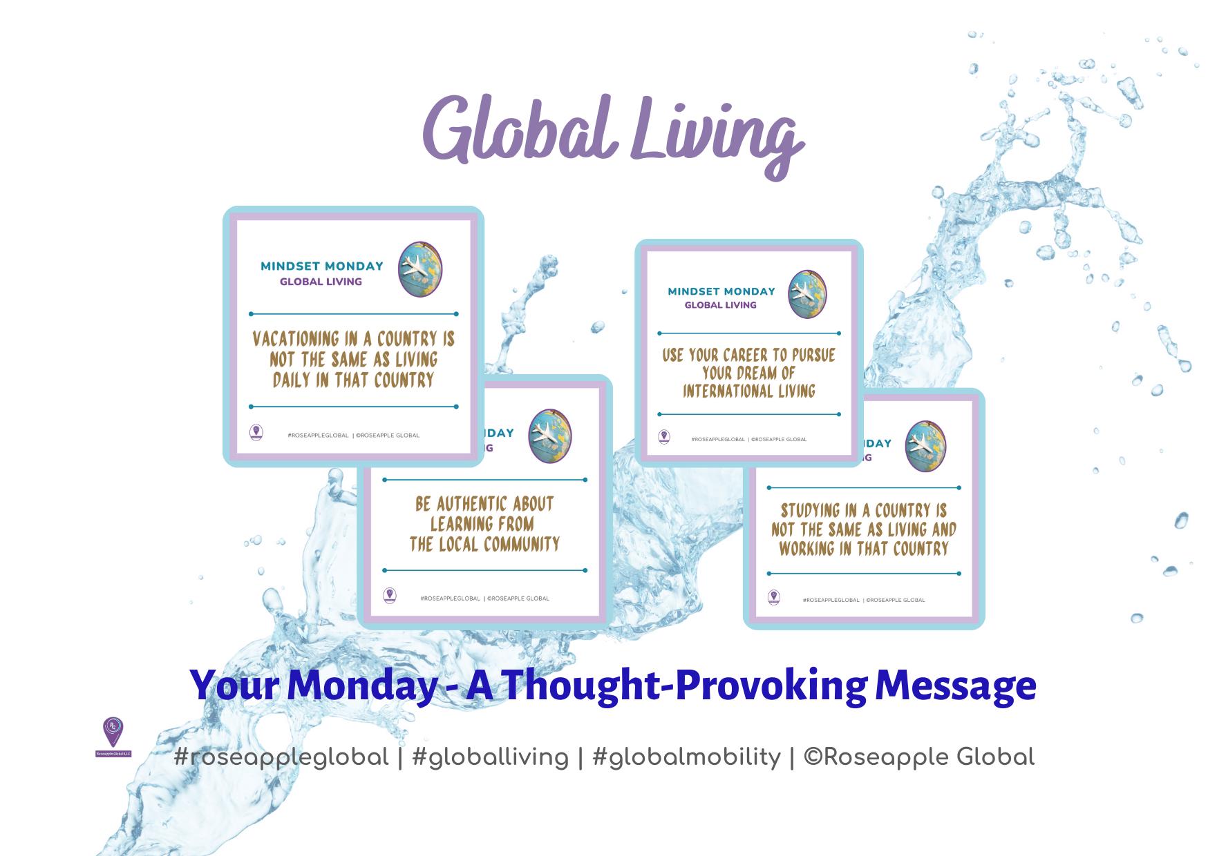 Printable Global Living Affirmation Cards | Global Mindset Cards | Move ...