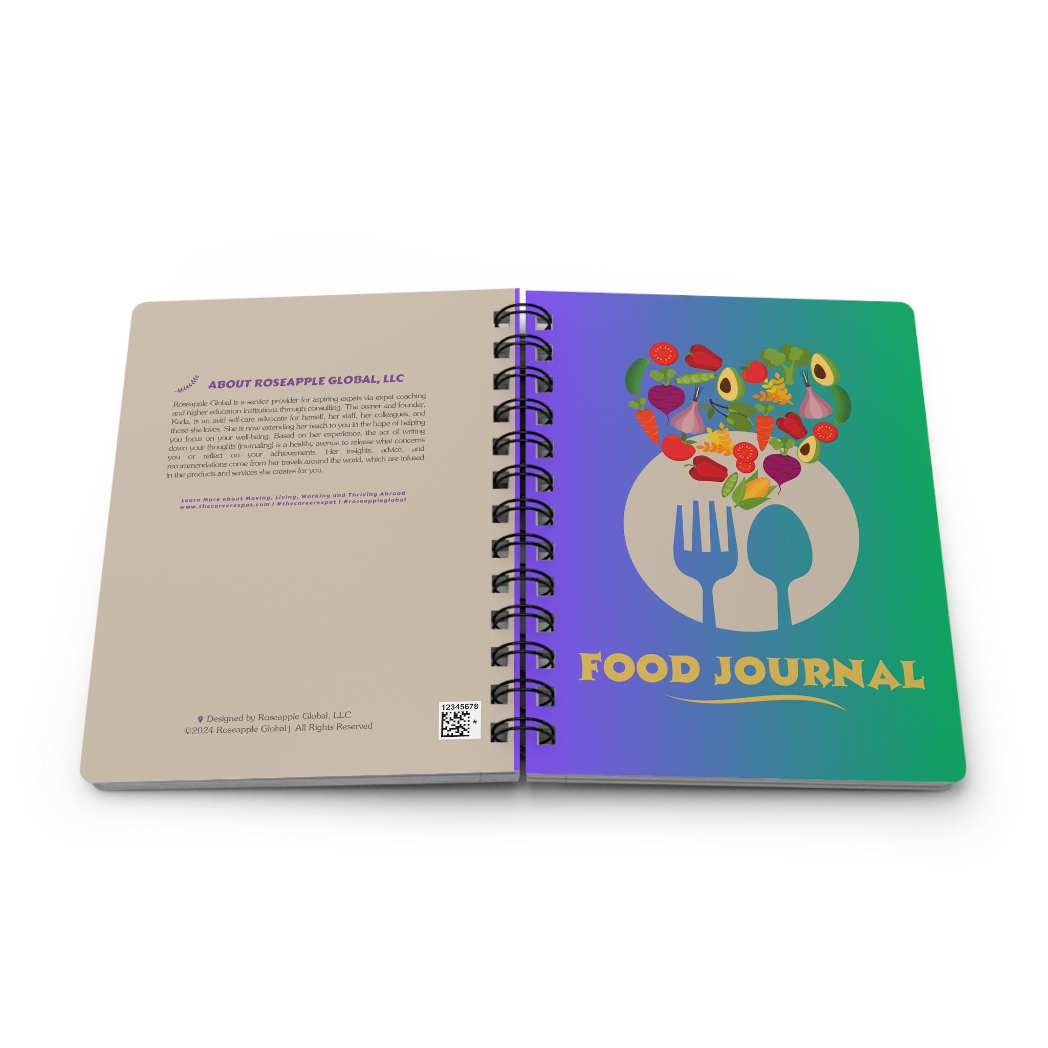 Food Journal | Healthy Eating Journal | Foodie or Recipe Diary | Food N ...